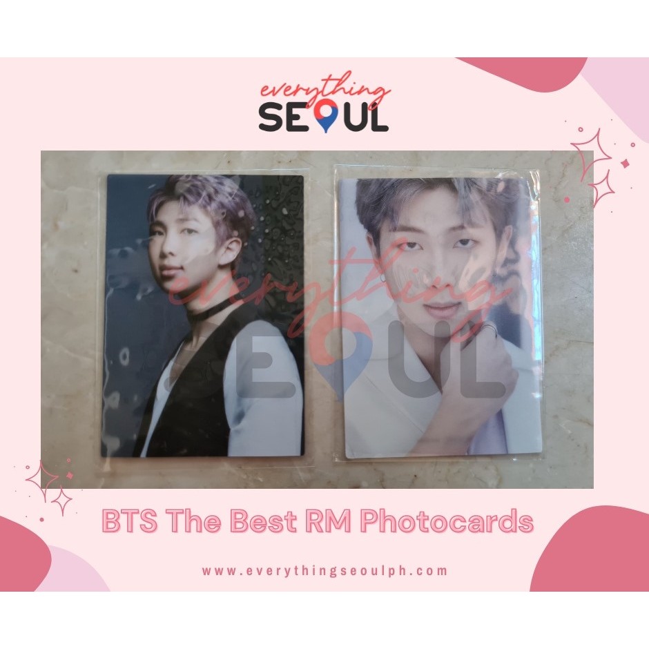 BTS The Best RM Photocard Set | Shopee Philippines