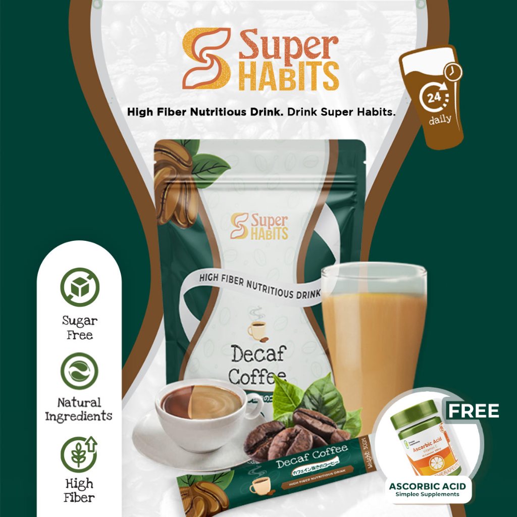 Super Habits Decaf Coffee Drink | Shopee Philippines