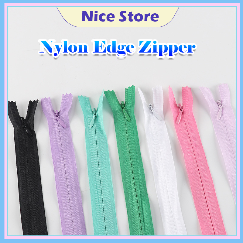 NICE 8/ 18/ 22 Inch Invisible Zippers DIY Coil Zipper Tailor | Shopee ...
