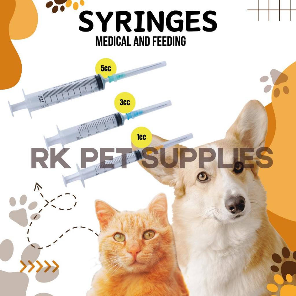 Feeders Feeding Medicine Dropper with Removable Needle 1cc 3cc 5cc ...