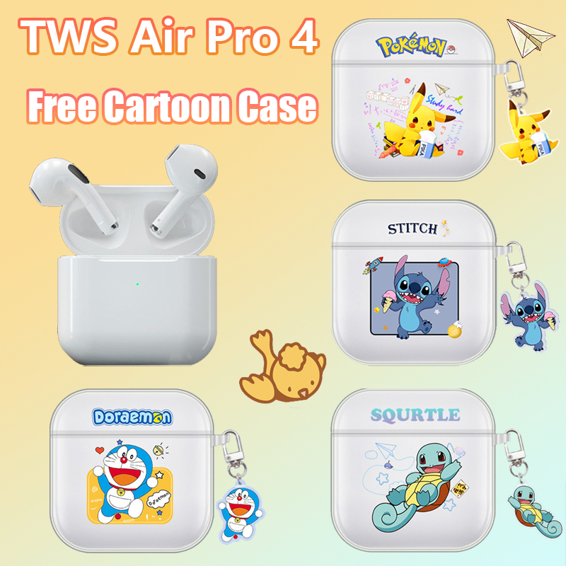 【Limited】TWS Pro 4 Wireless Bluetooth Headphones with Case An ...