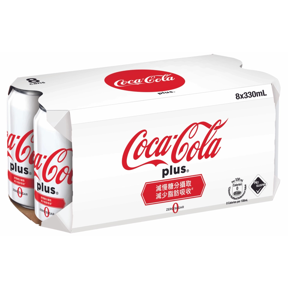 Coca-Cola Plus Zero Sugar (8 x 330mL) | Shopee Philippines