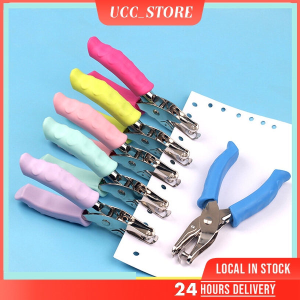 Mini Single Hole Punch Paper Puncher Round Cutter DIY Craft Scrapbook ...