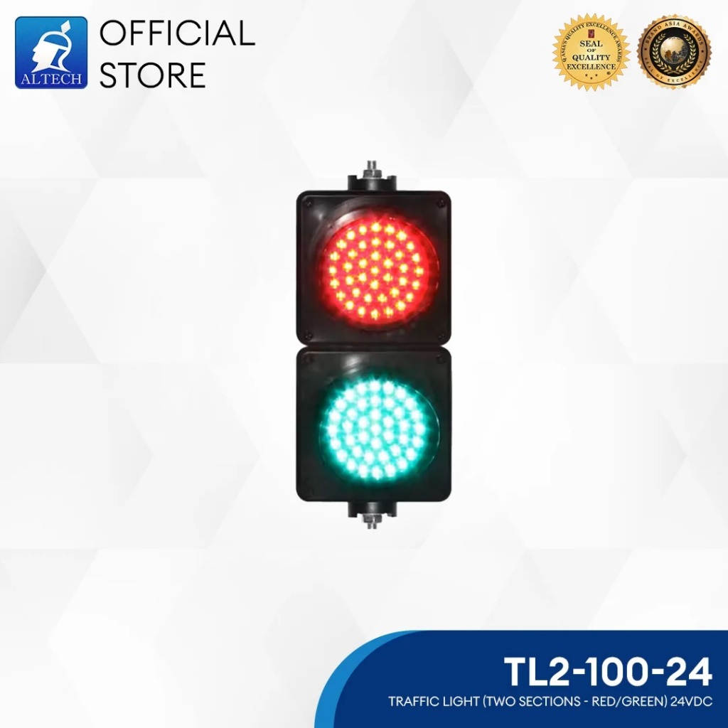ALTECH Stoplight LED Traffic Light Signal Security for Pedestrian ...