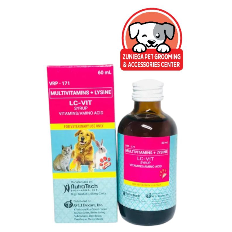LC-Vit Syrup 60ml (Multivitamins + Lysine) | Shopee Philippines