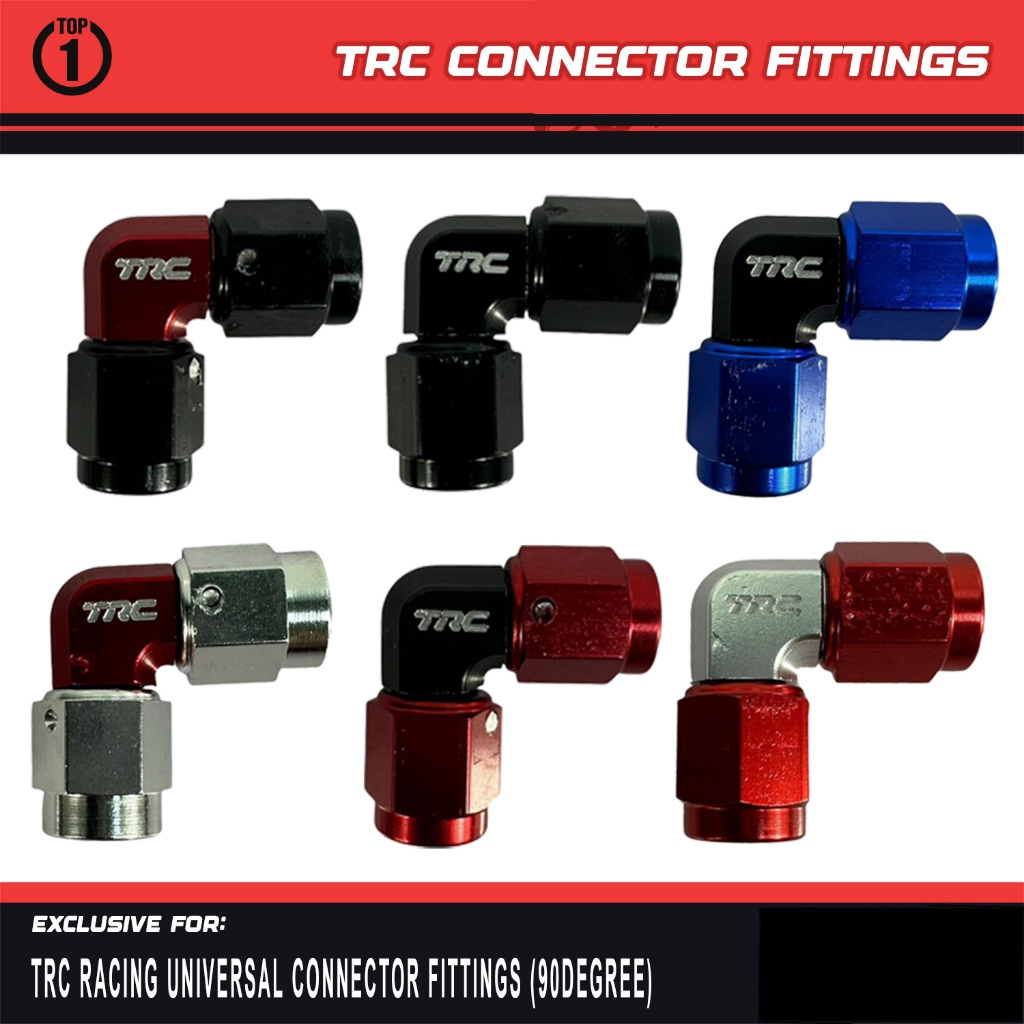 Top1 Motors TRC RACING UNIVERSAL CONNECTOR FITTINGS (90-degree) 16007 ...