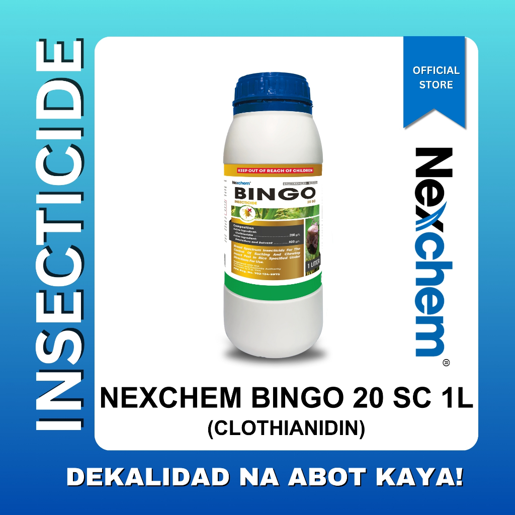CLOTHIANIDIN- BINGO 20SC / INSECTICIDE | Shopee Philippines