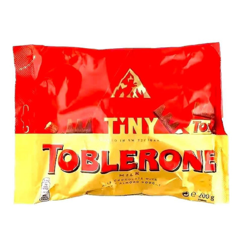 [ FREE SHIPPING ] AUTHENTIC TOBLERONE MINIS TINY 200g (25pcs inside ...