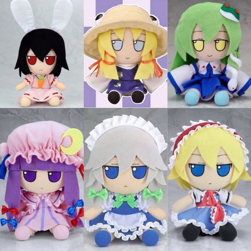 Touhou Project - Sakuya, Sanae, Suwako, Tewi, Patchouli & Alice ...