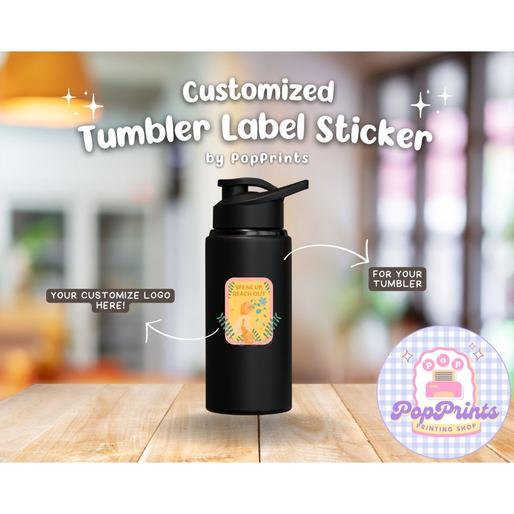 Tumbler Label Stickers / Logo Stickers / Product Stickers / Customized ...