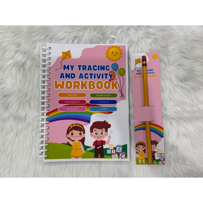 PERSONALIZED TRACING AND ACTIVITY NOTEBOOK | Shopee Philippines