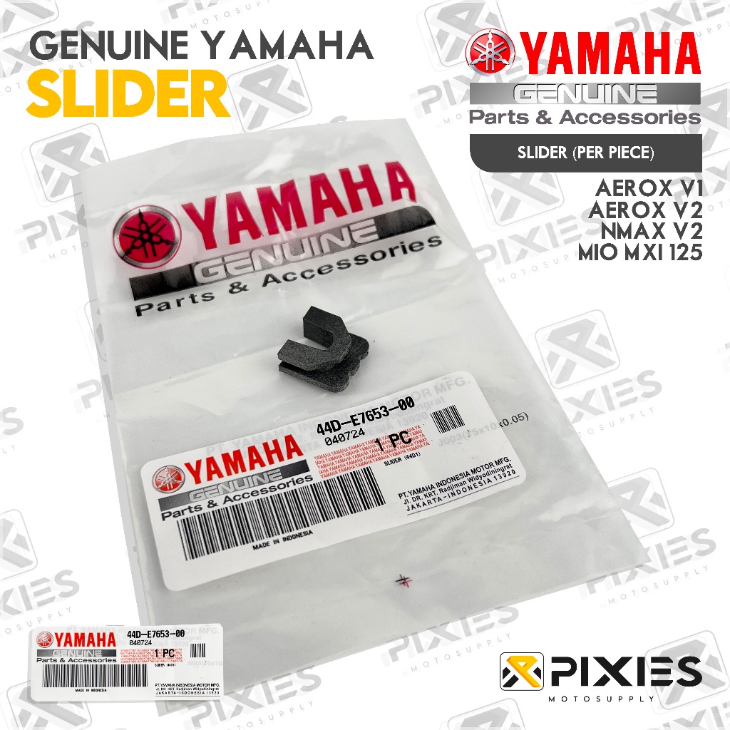 YAMAHA GENUINE SLIDER PIECE for Aerox V1 / Aerox V2 / Nmax V2 / MXi 125 | Shopee Philippines