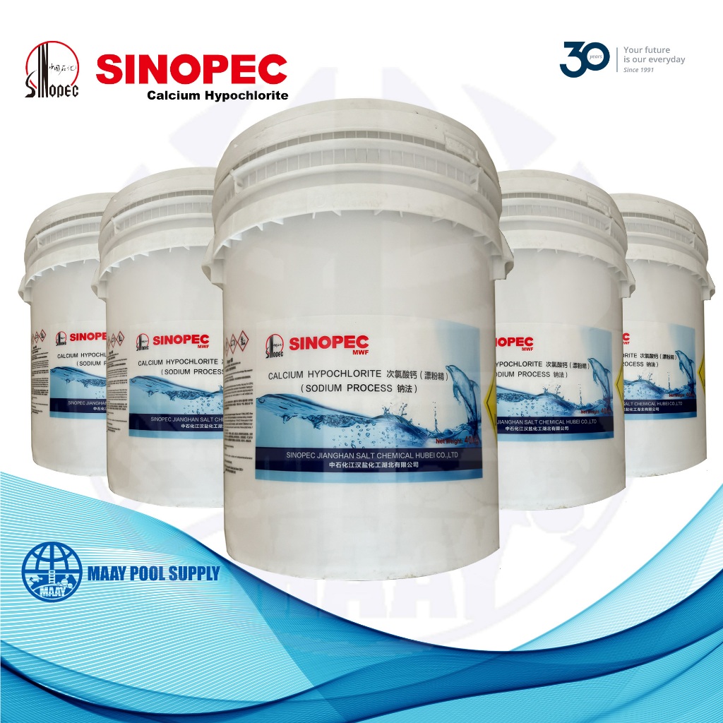 Sinopec Chlorine 70% (Calcium Hypochlorite) | Shopee Philippines