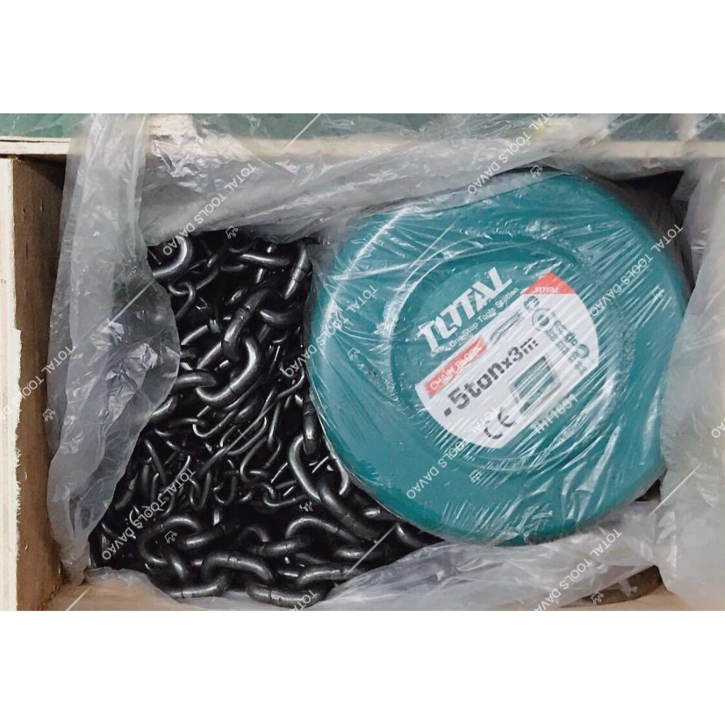 TOTAL chain block 5ton industrial THT1651 | Shopee Philippines