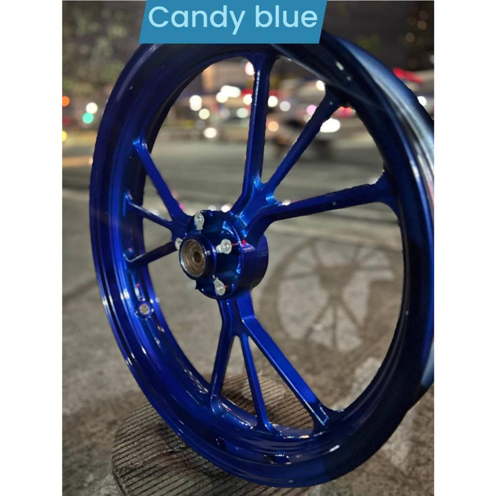 Powder Coating Paint Candy Blue for Cars and Motorcycles 1KG | Shopee ...