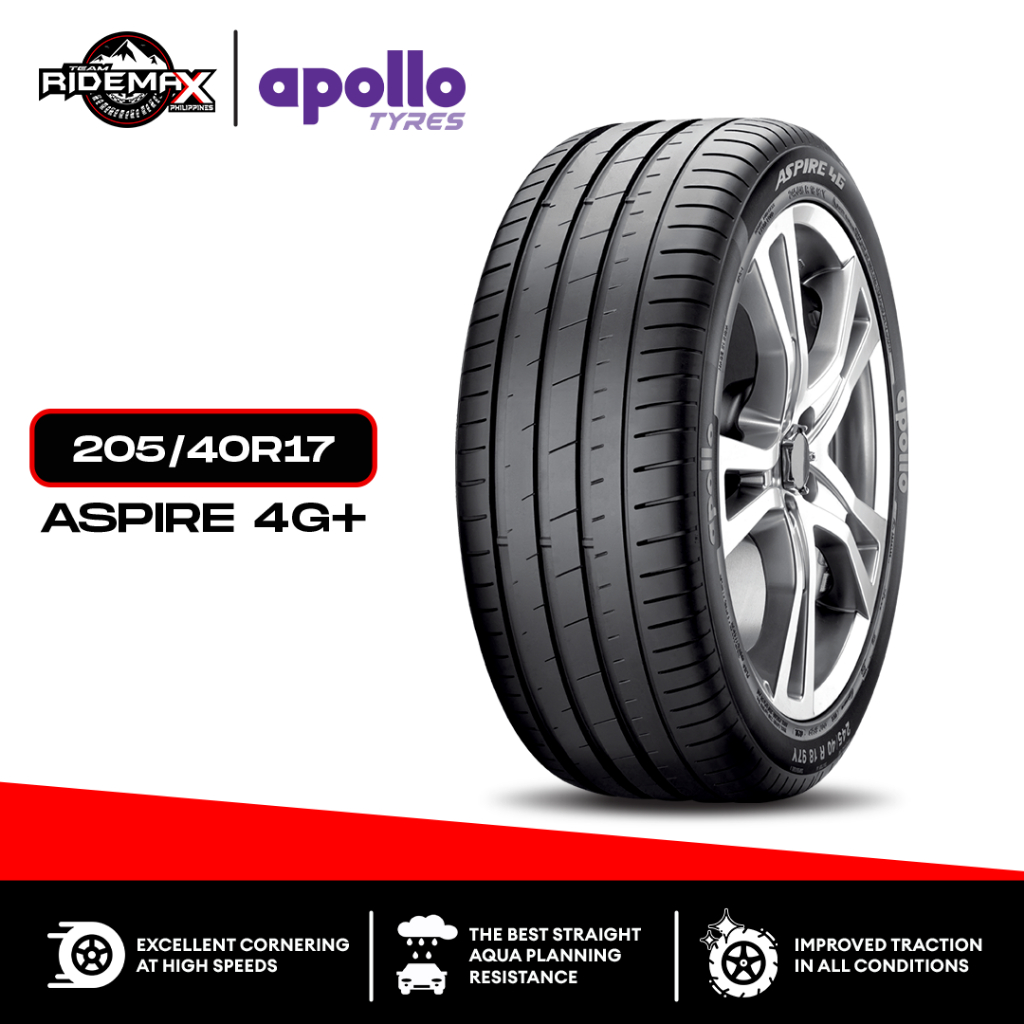 APOLLO ASPIRE 4G+ TIRES - Quality High Performance Car Tire Brand New ...