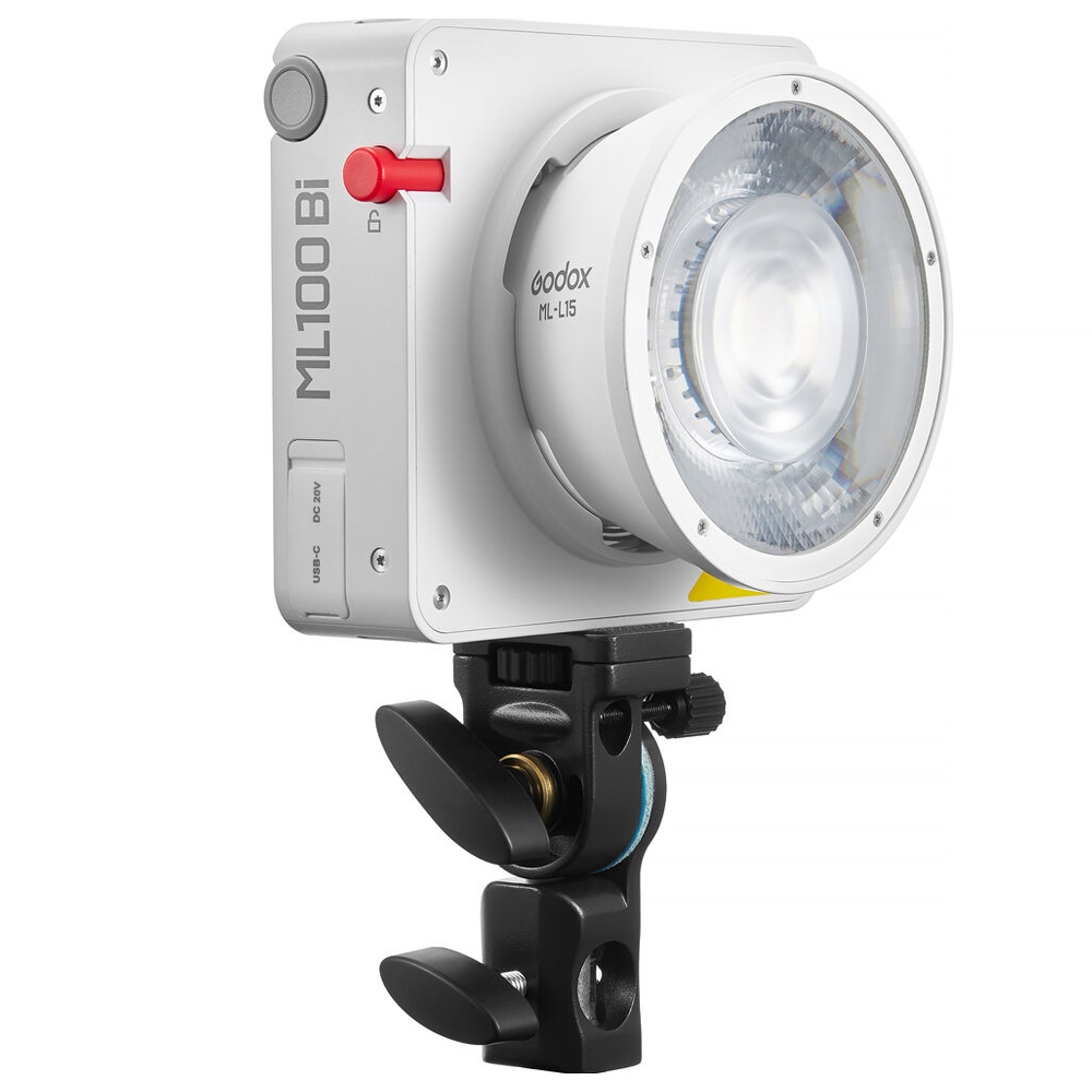 Godox ML100BI Kit 2 Bi-Color 120W Portable LED Light 15° / 36° Lens ...