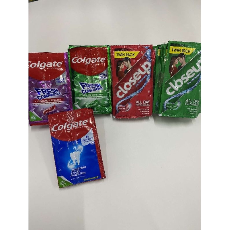 Colgate Toothpaste CloseUp Sachet by 6pieces | Shopee Philippines