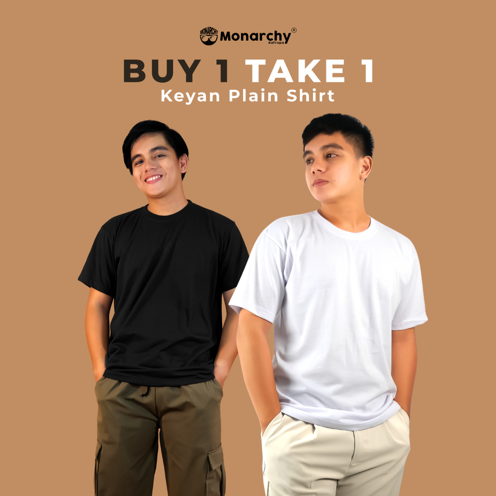 Monarchy Official BUY 1 TAKE 1 KEYAN PLAIN SHIRT ( PREMIUM ) t shirts ...