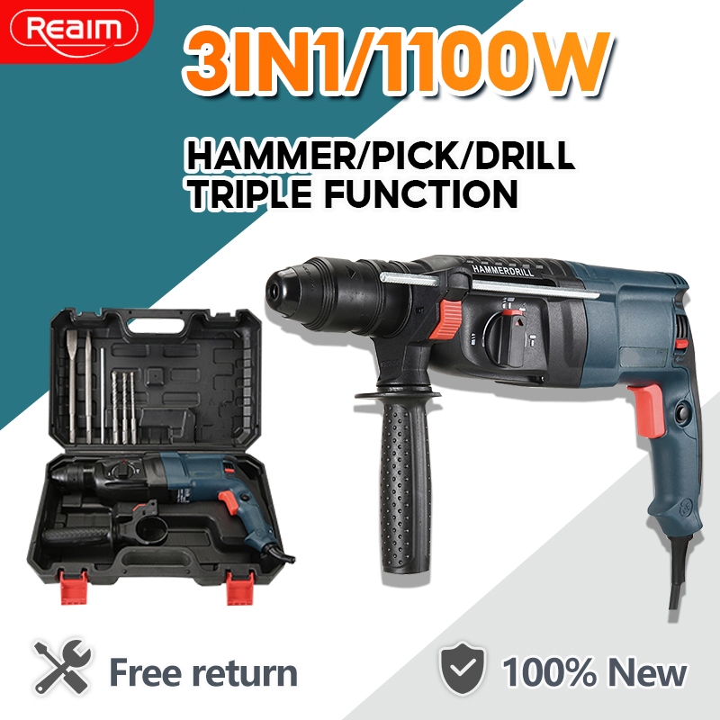 Impact Rotary Electric Hammer Chipping Drill Heavy Duty Rotary Hammer ...