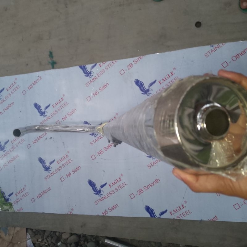 SKYGO 125/150/175 VERSION 1 CHICKEN PIPE STAINLESS | Shopee Philippines