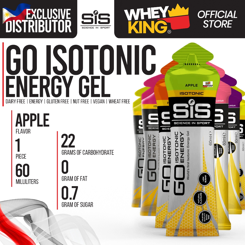 SIS Go Isotonic Energy Gel | Shopee Philippines