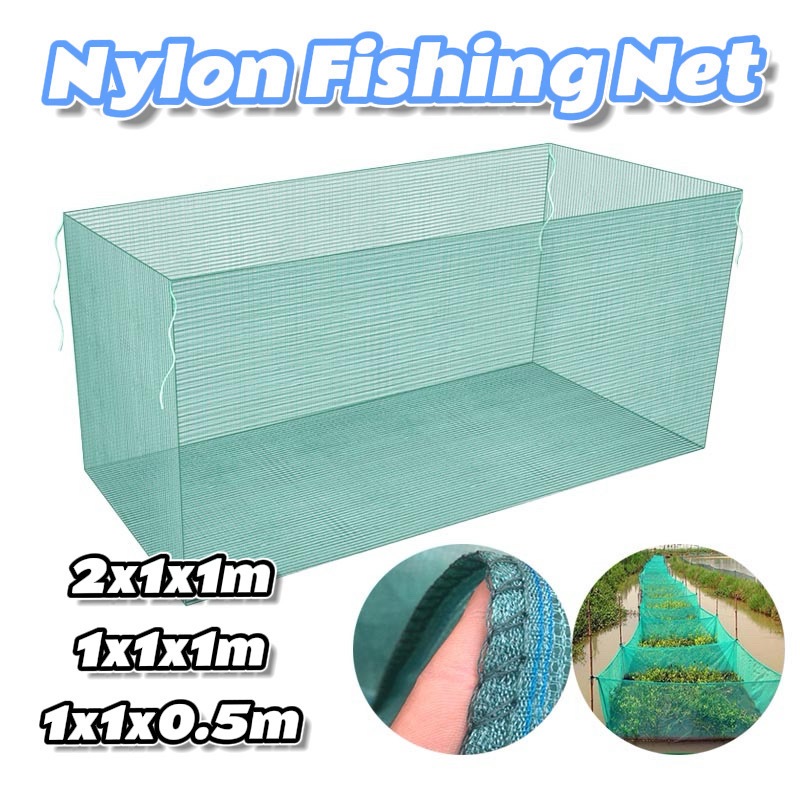 Fishing net cage Shrimp nylon cage Aquaculture fence net for small fish ...