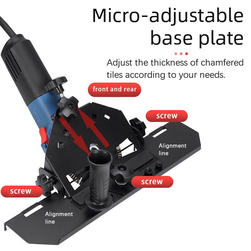 Ceramic tile chamfering machine, angle grinder, 45 degree angle cutting ...