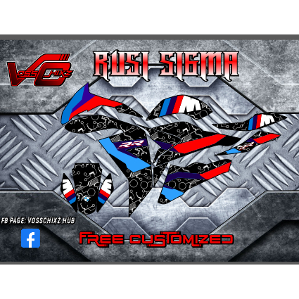 Decals, Sticker for Rusi Sigma 250 012 | Shopee Philippines