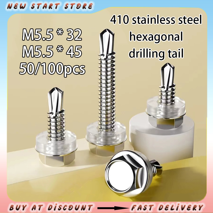 Shop tek screw for roofing for Sale on Shopee Philippines