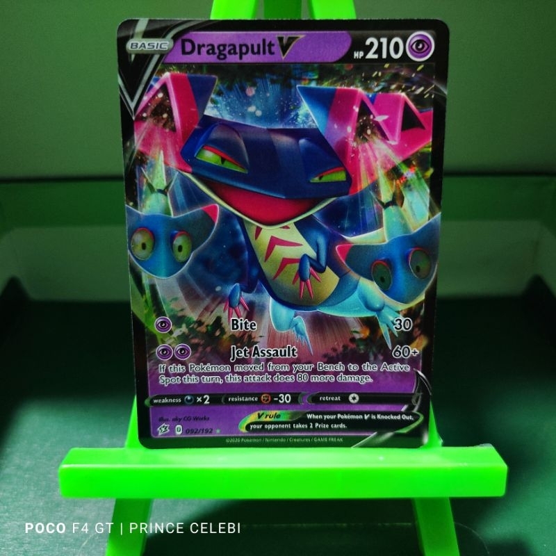 Pokemon TCG - Dragapult V | Shopee Philippines