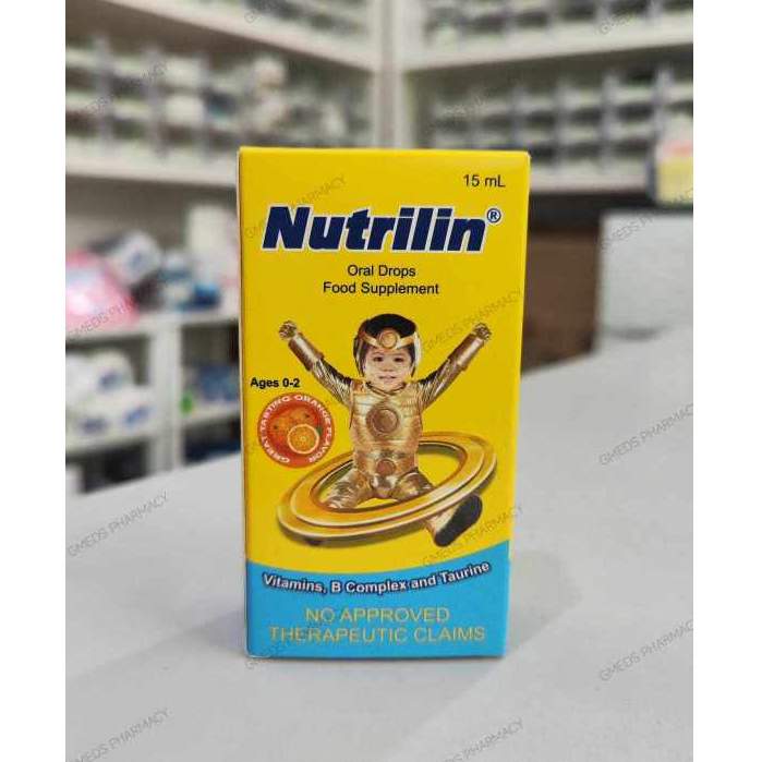 NUTRILIN VITAMINS/MINERALS DROPS 15ML | Shopee Philippines