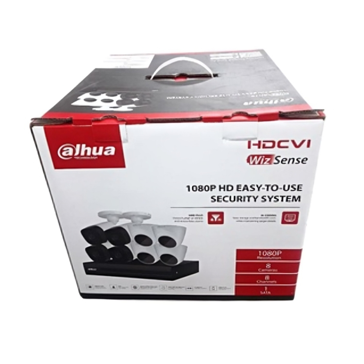 Product Name: Dahua DH-KIT-CVI2MP4B4T-I | CCTV PACKAGE FULL-COLOR 8 ...