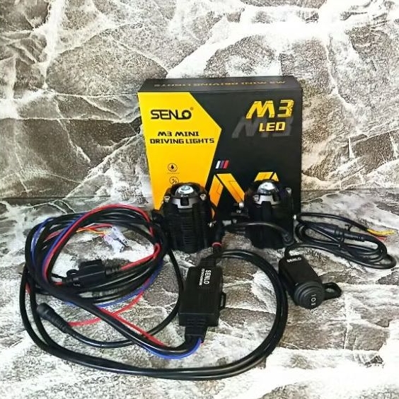 SENLO M3 70 WATTS MDL & A2 HARNESS PLUG & PLAY W/ SWITCH CONNECTOR (3 ...