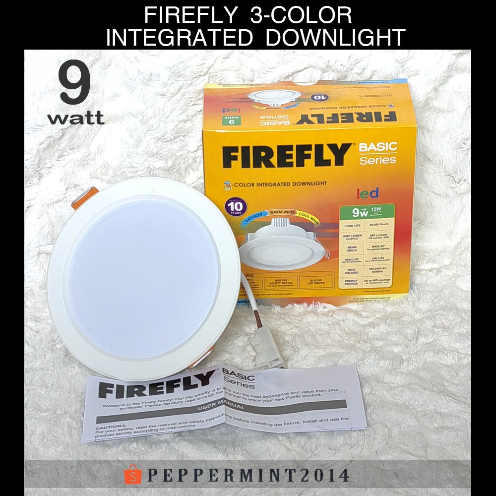 9w Firefly 3 color integrated downlight Pinlight Penlight Daylight Warm ...