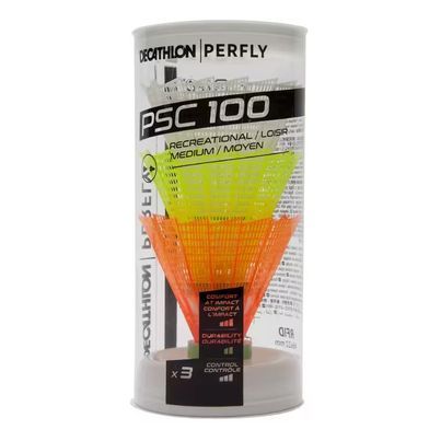 Perfly Badminton Shuttlecock PSC 100 - 3 pcs | Shopee Philippines