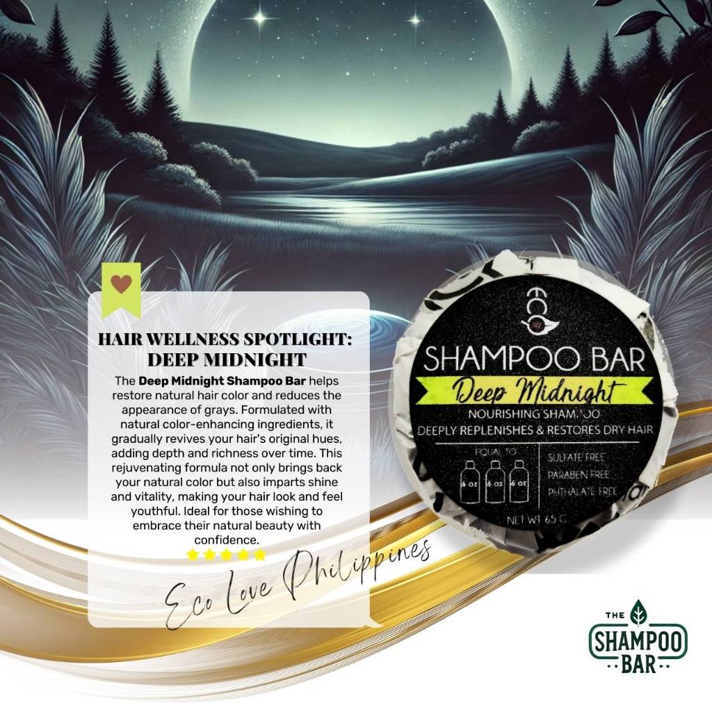 Deep Midnight Restorative Shampoo Bar for Natural Black Hair | Black ...