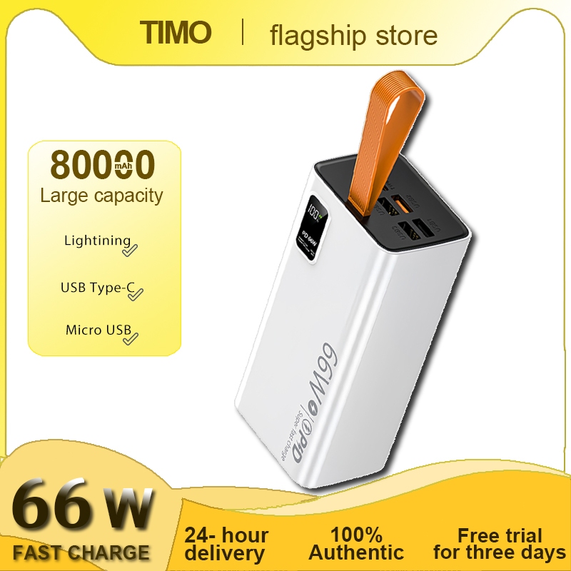 SCE Power bank heavy duty PD66W fast charging powerbank Power Bank ...
