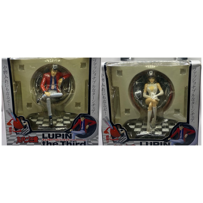 Lupin the 3rd Chair Case Figure Penholder Lupin & Fujiko Set | Shopee ...