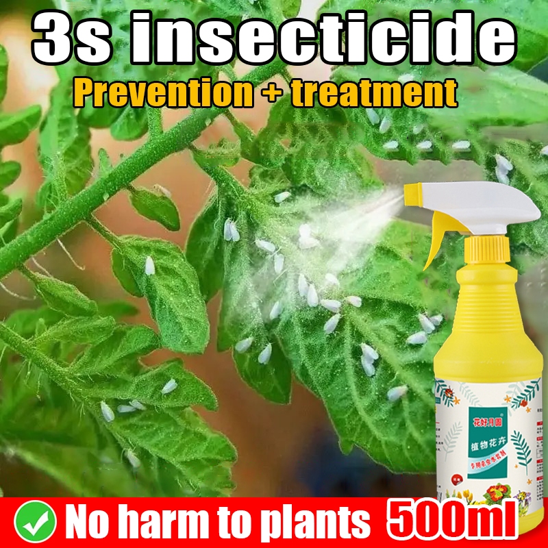 Insecticides spray for plants 500ML Organic Plant Bug Spray Insects for ...