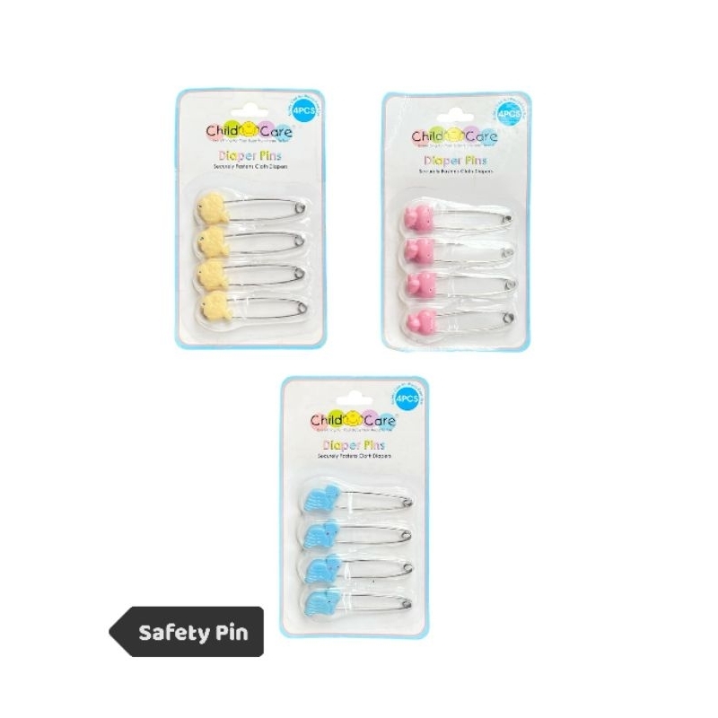 Safety Pin / Perdible (SOLD PER PACK) for Newbornbaby High Quality sold ...