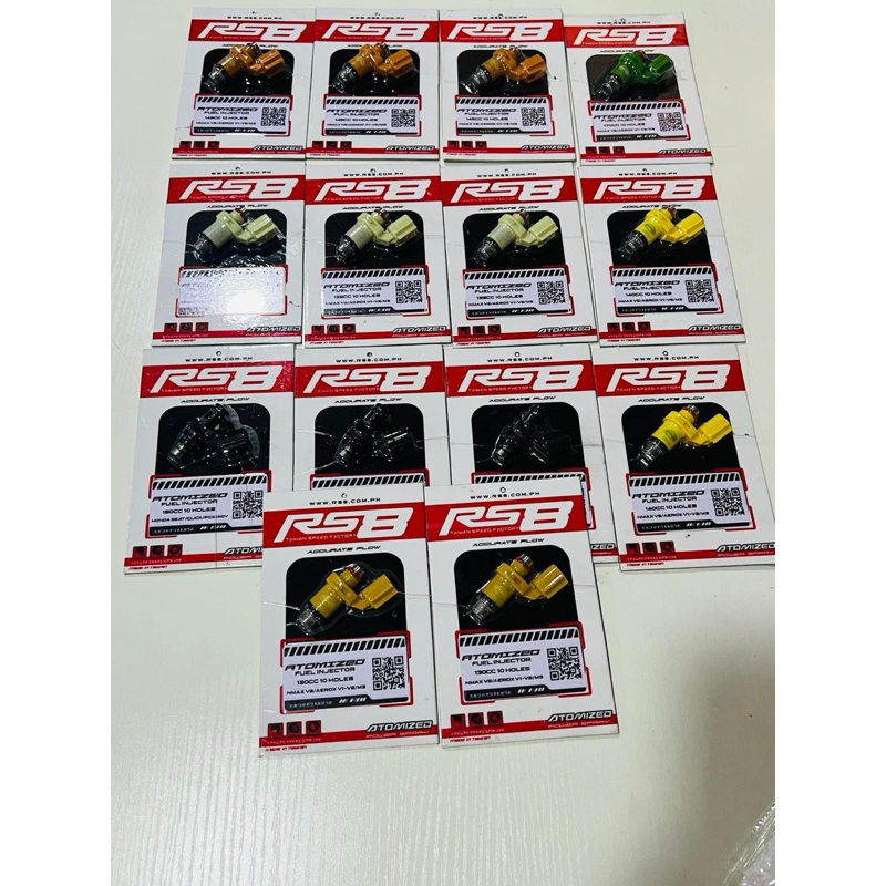 RS8 FUEL INJECTOR 135cc/140CC/150CC/160CC/170CC FOR NMAX V2 AEROX V1 ...