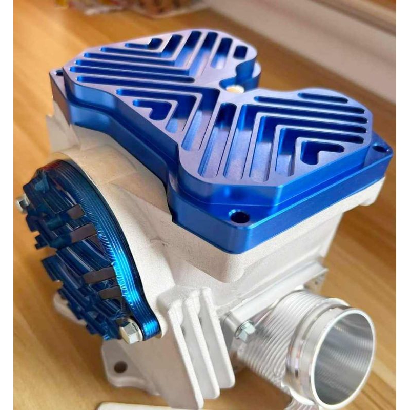 PITSBIKE Z5 4V CYLINDER HEAD 22/25 (Sniper Type) XRM125 / WAVE125 ...