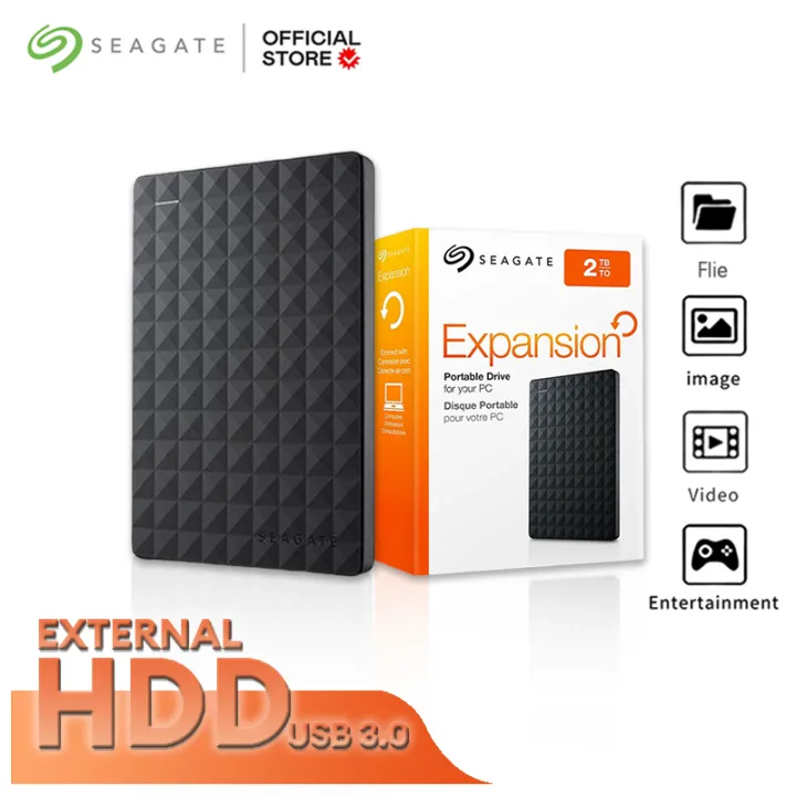 Seagate Expansion Portable Drive 1TB 2TB External Hard Drive USB 3.0 ...