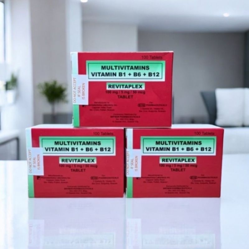 REVITAPLEX - Vitamin B Complex 100 Tablets AUTHENTIC! Price per box ...