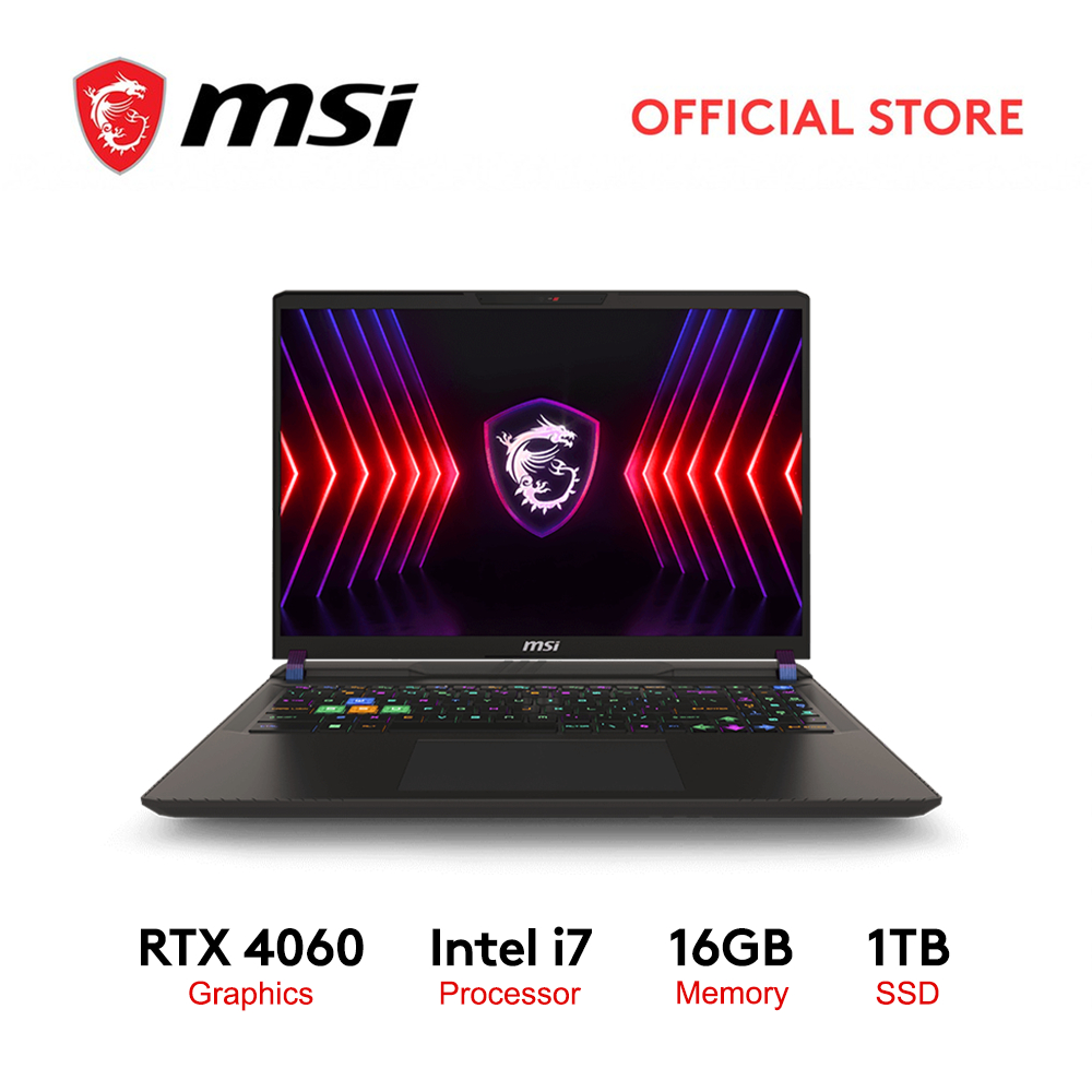 MSI Vector 16 HX A14VFG-406PH 16" QHD+ Intel i7 16GB DDR5 1TB SSD RTX ...