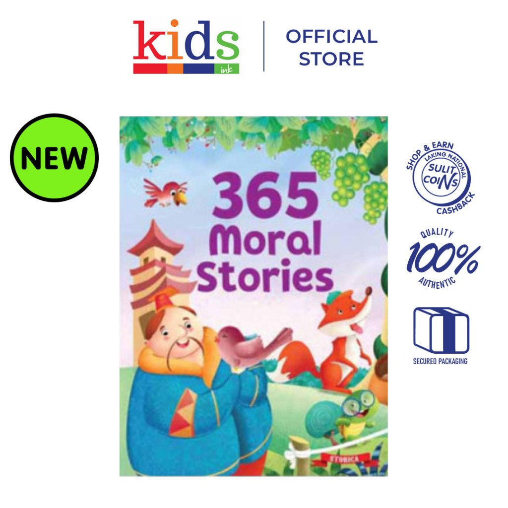 365 Moral Stories Hardcover - Kids Ink | Shopee Philippines
