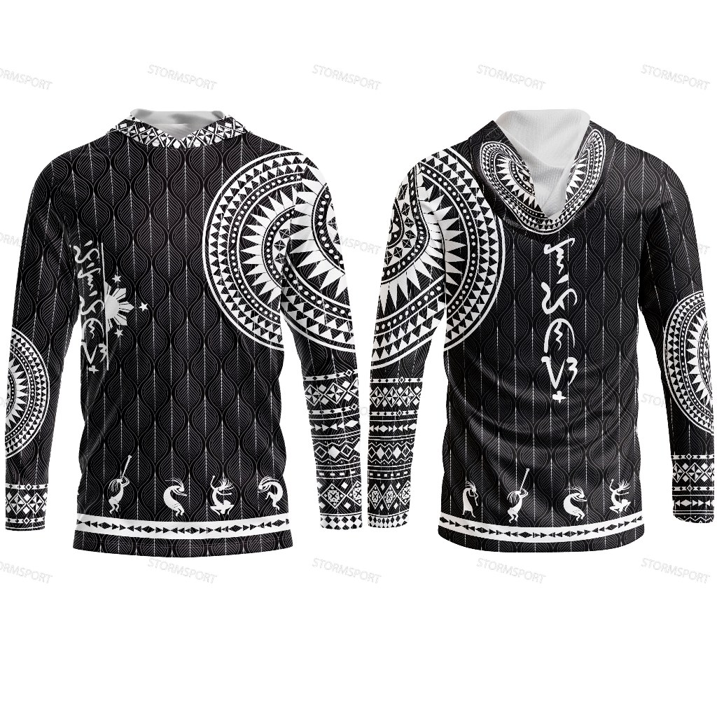Warmer Jersey with Hoodie for men Motorcycle Long Sleeve Riding T-shirt Full Sublimation ...
