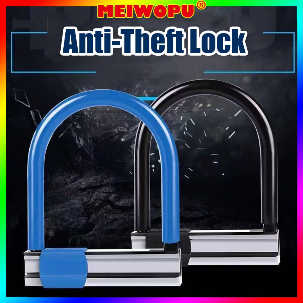 Shopping Mall Glass Door Locks Anti Pry Fully Solid C-Grade Motorcycle ...