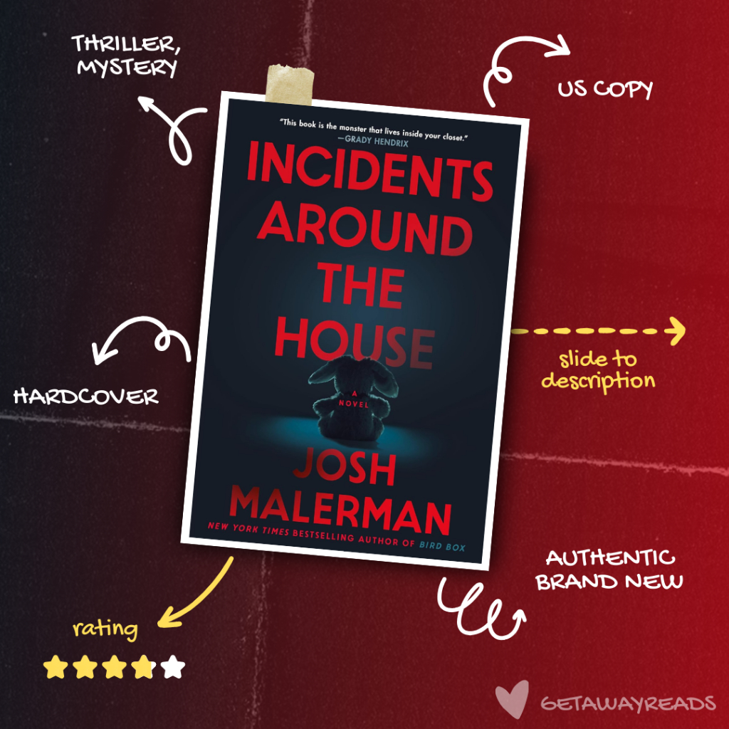 Incidents Around the House by Josh Malerman (Hardcover) | Shopee ...
